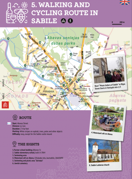 Talsi tourist map - Visit Talsi